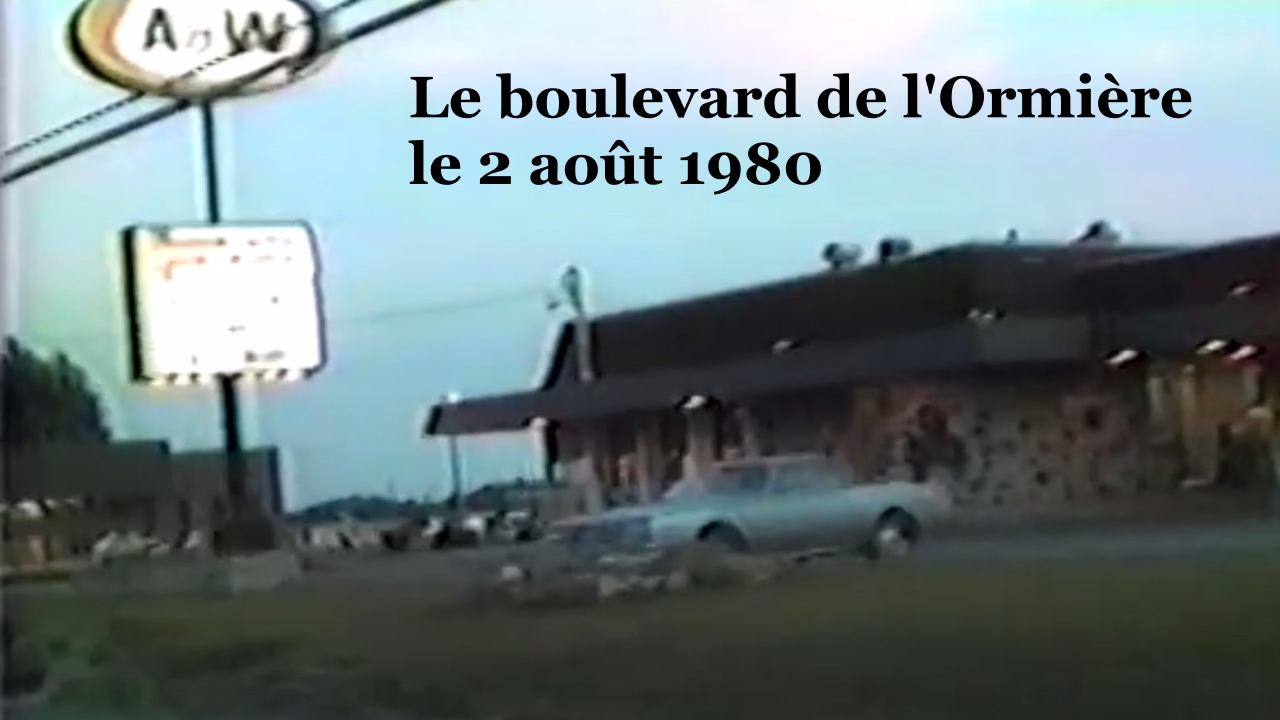 Loretteville - Le boulevard de l'Ormière en 1980