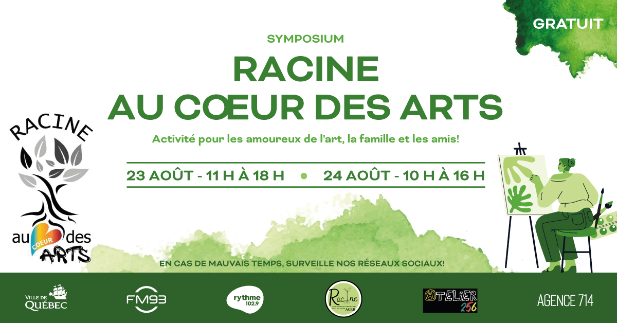 Loretteville - Tout savoir sur Racine au cœur des arts (4e édition)